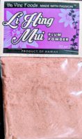 Li Hing Mui Powder - Da Vine Hawaii Passion Fruit Products