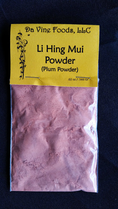 Li Hing Mui Powder - Da Vine Hawaii Passion Fruit Products